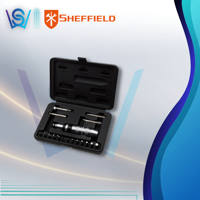 SHEFFIELD 18pcs Heavy Duty Impact Screwdriver Set Portable Automotive ...