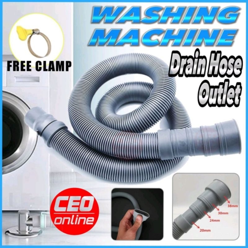CEO 🇲🇾 Washing Machine Drain Hose Pipe Outlet Mesin Basuh Paip Keluar ...