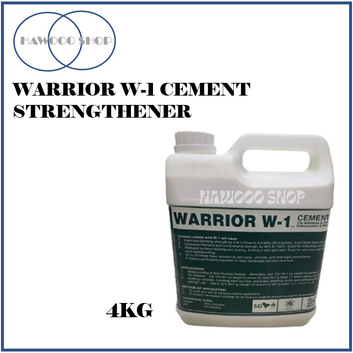 4KG Warrior W-1 Cement Strengthener W-One W1 Tile Adhesive ...