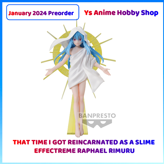 【January 2024 Preorder】Banpresto Reincarnated as a slime raphael rimuru ...