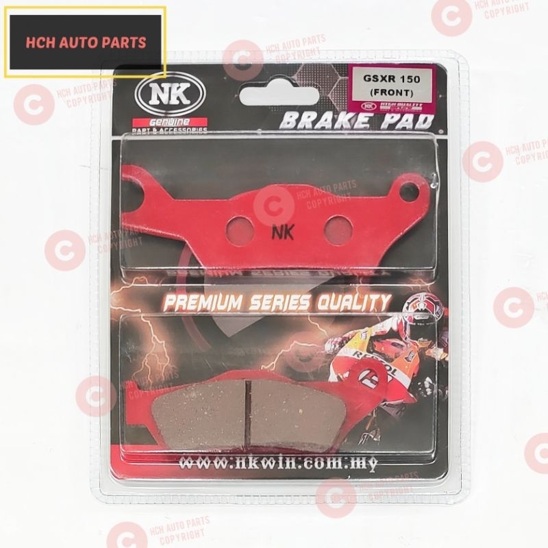 DISC BRAKE PAD (FRONT & REAR) - SUZUKI - RAIDER 150R F.i / GSXR 150 (NK ...