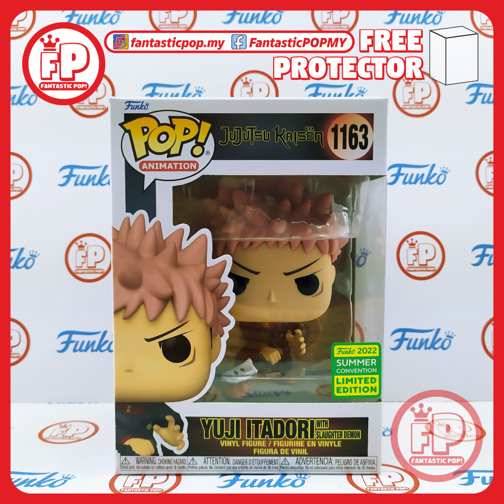 [IN STOCK] Funko POP ! Animation - Jujutsu Kaisen - Yuji Itadori With ...