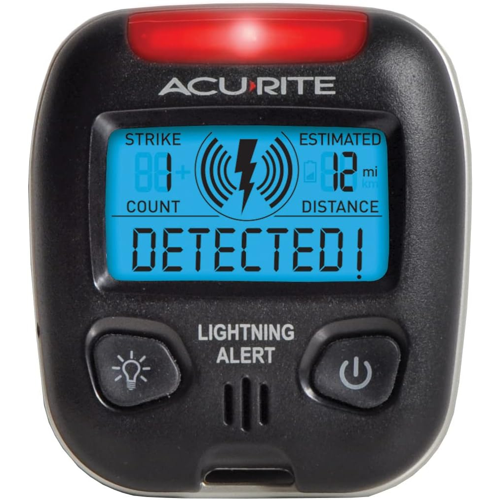 AcuRite 02020 Portable Lightning Detector | 06045M Lightning Detector ...
