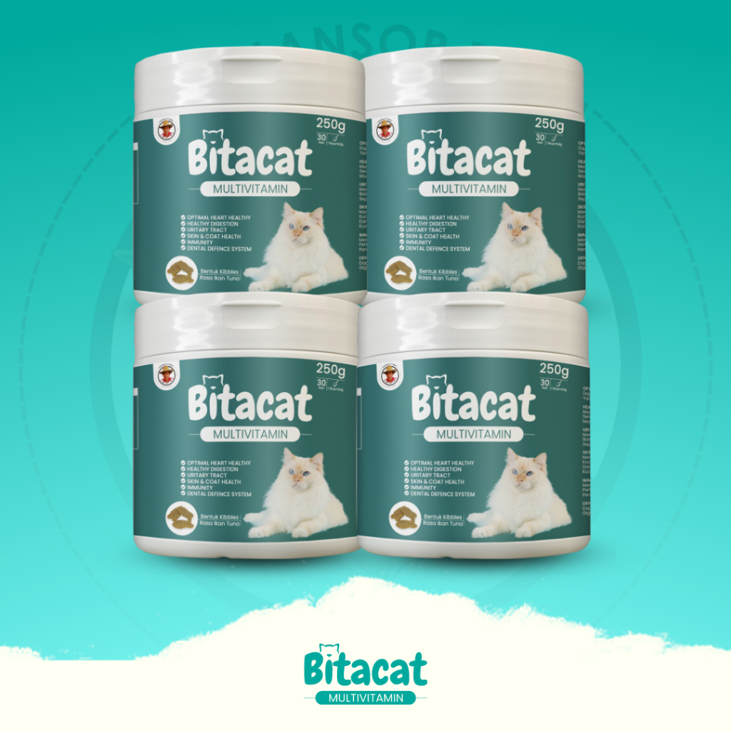 [PAKMANSORFARM] BITACAT VITAMIN KUCING GEMUK KIBBLES UPHAVIT READY ...