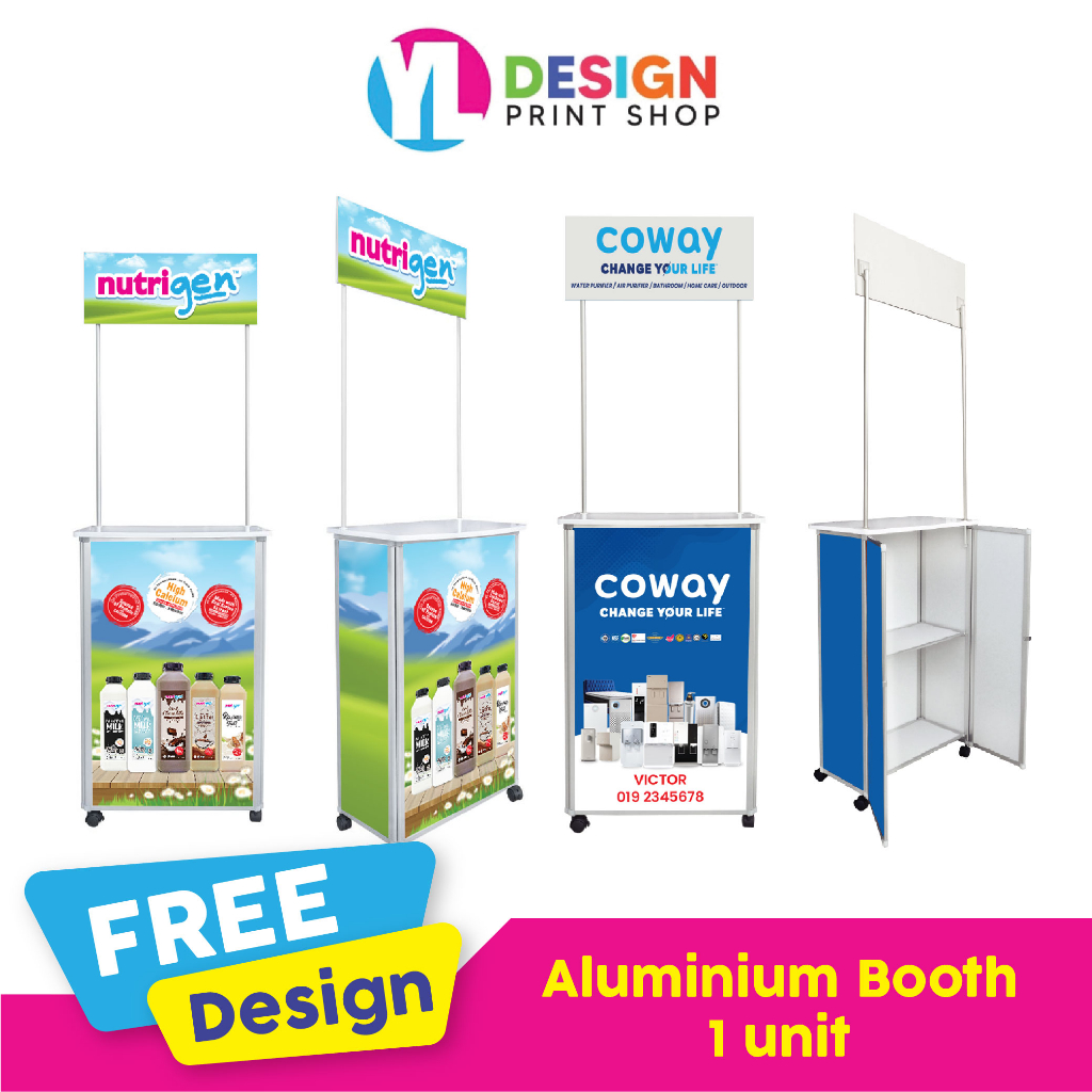 Aluminium Fortable Counter Sampling Booth/ Aluminium Counter Booth With ...