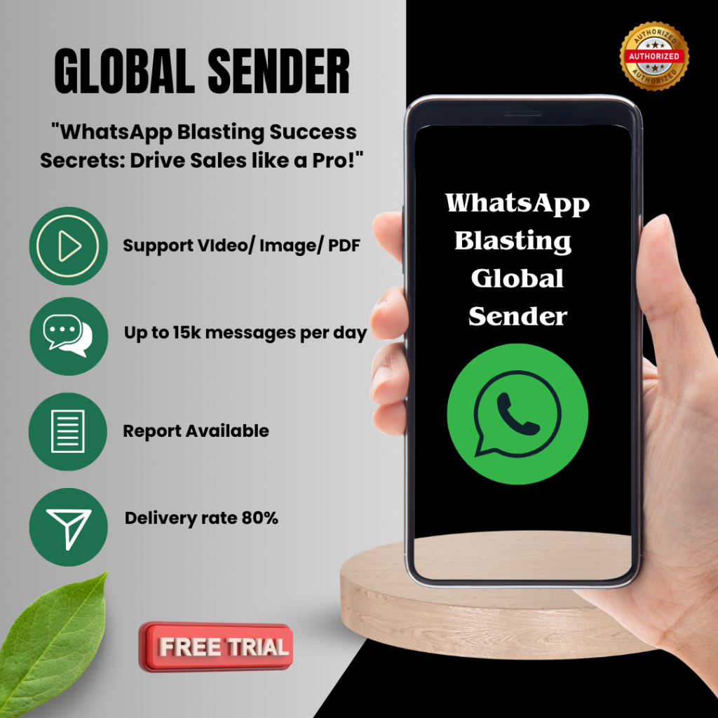 [Global Sender Number] WhatsApp Blasting | Bulk Sending Message ...