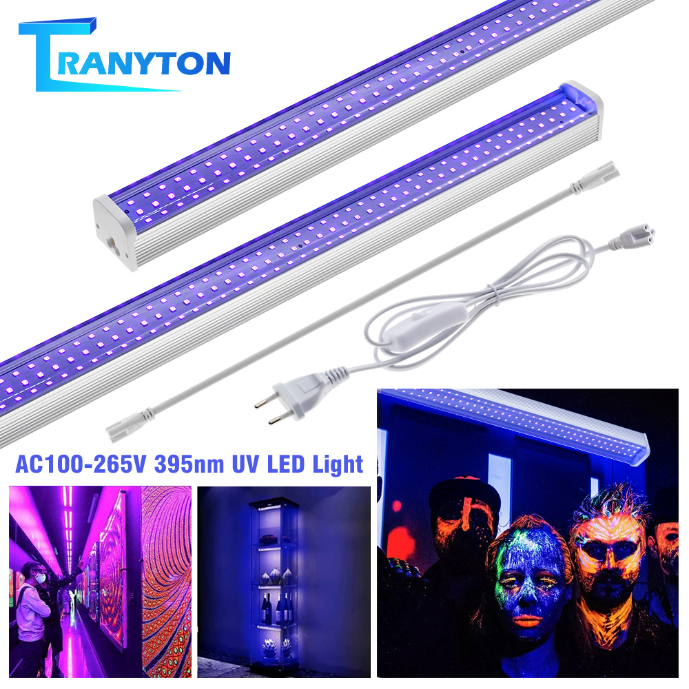 395nm UV LED Light Bar Fluorescent Ultraviolet LED Tube Black Light For ...