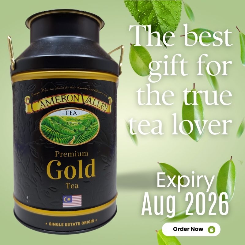 Tea Cameron Valley PREMIUM GOLD tea leaves Teh serbuk, daun teh terbaik ...