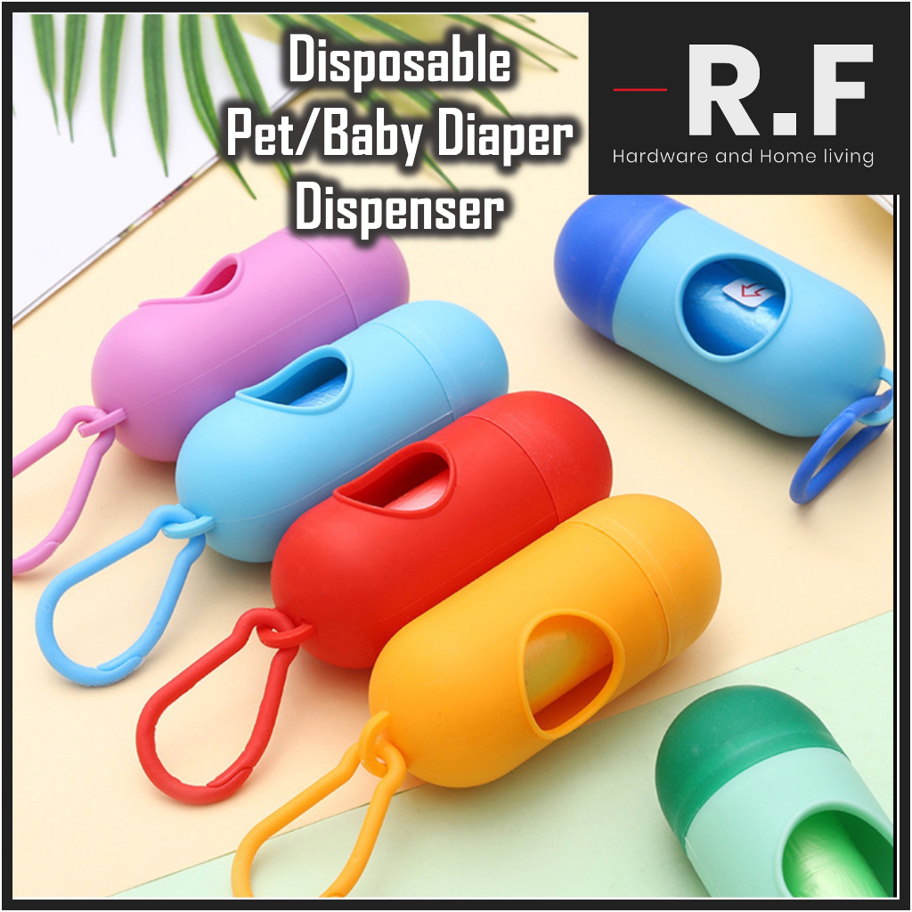 Portable Capsule Baby Diaper Bag Disposable Dispenser Garbage Refill ...