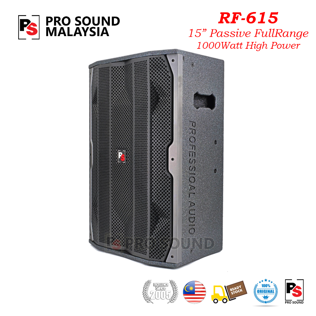 ( SEBIJI / PER UNIT ) PS Pro Sound Stage Audio RF-615 Loud Speaker ...