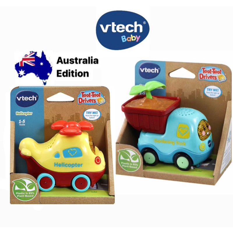 Vtech Toot Toot Driver Helicopter Gardening Truck Musical Toy Australia ...