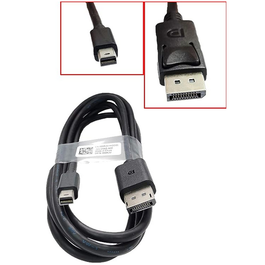 Dell Mini DP to DP DisplayPort Cable 4K (3840x2160@60Hz) 2K@144Hz Black ...