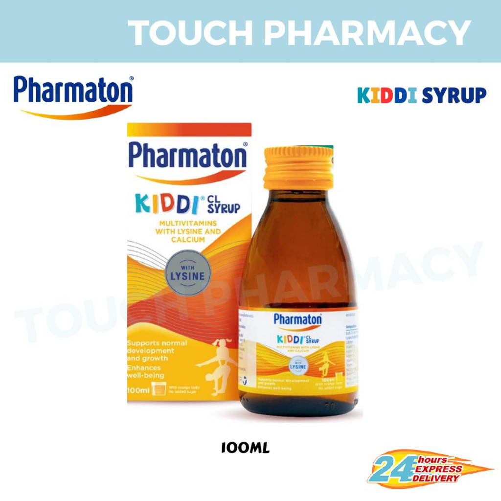 PHARMATON Kiddi Syrup 100ML(EXP 2/26) | Shopee Malaysia