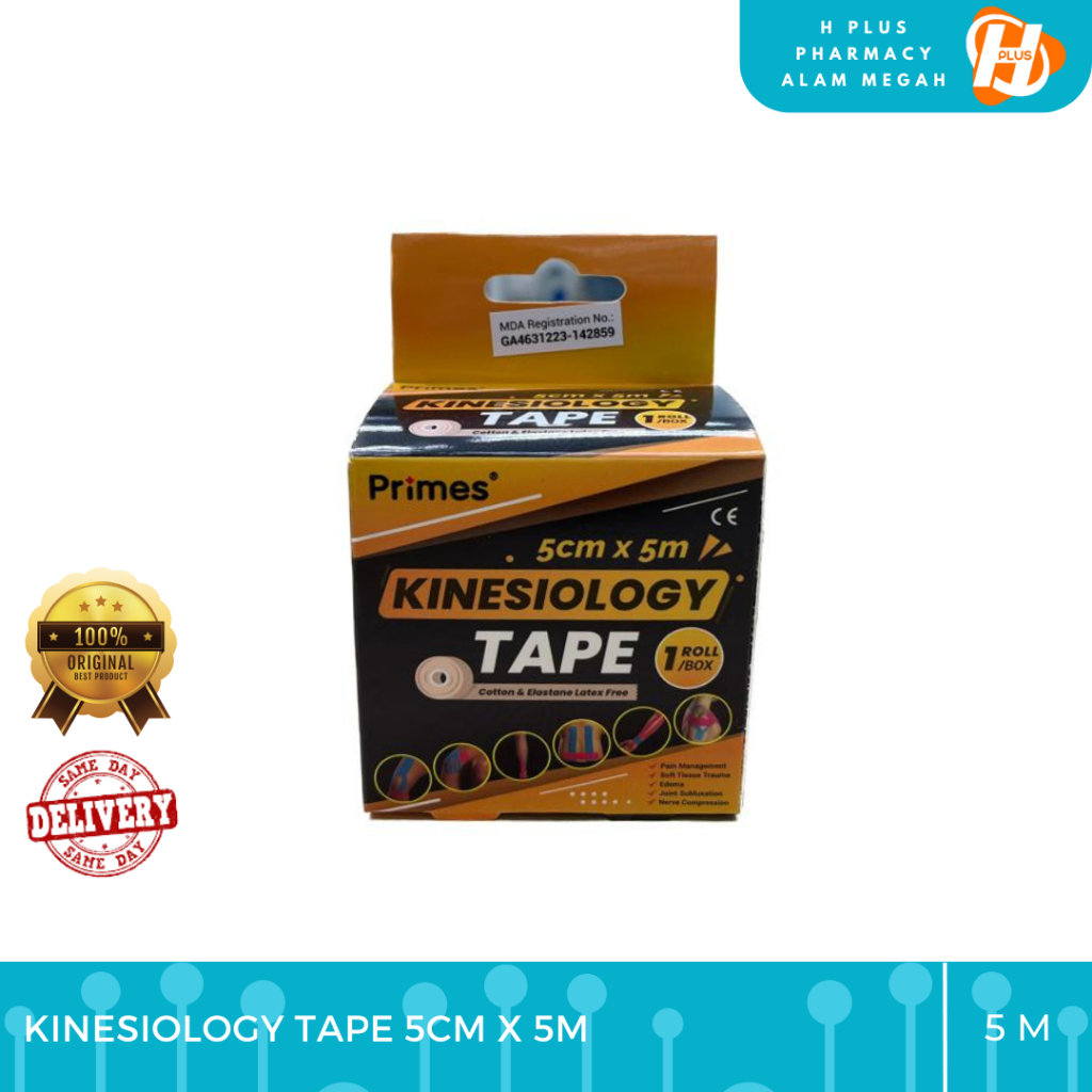 PRIMES KINESIOLOGY TAPE 5CM X 5M | Shopee Malaysia