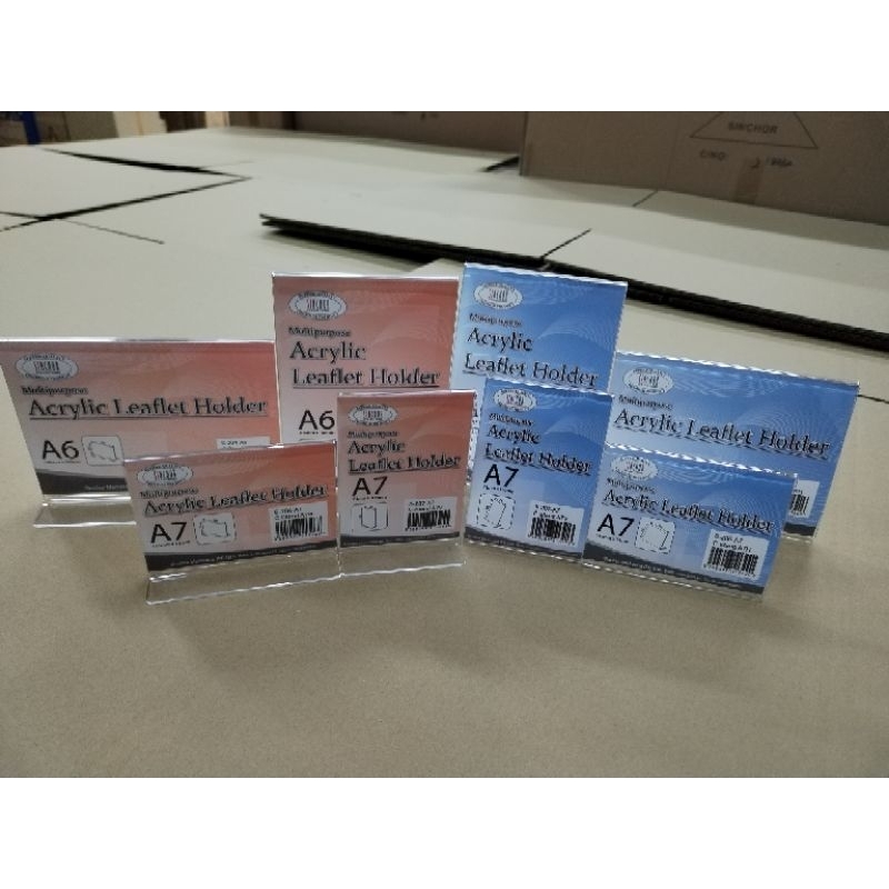 Full refund if fake, Sinchor Acrylic A6 A7 card holder, standee ...