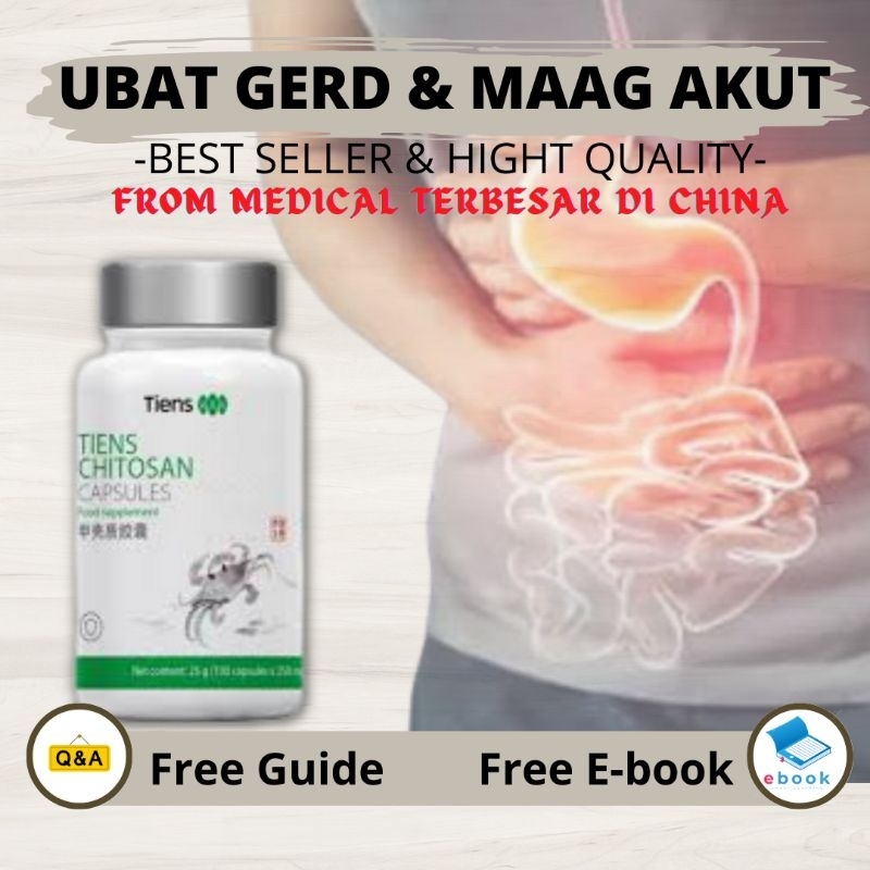 Ubat Gerd - Gastrik - Maag - Chitosan ubat gerd anxieti gastrik - ubat ...