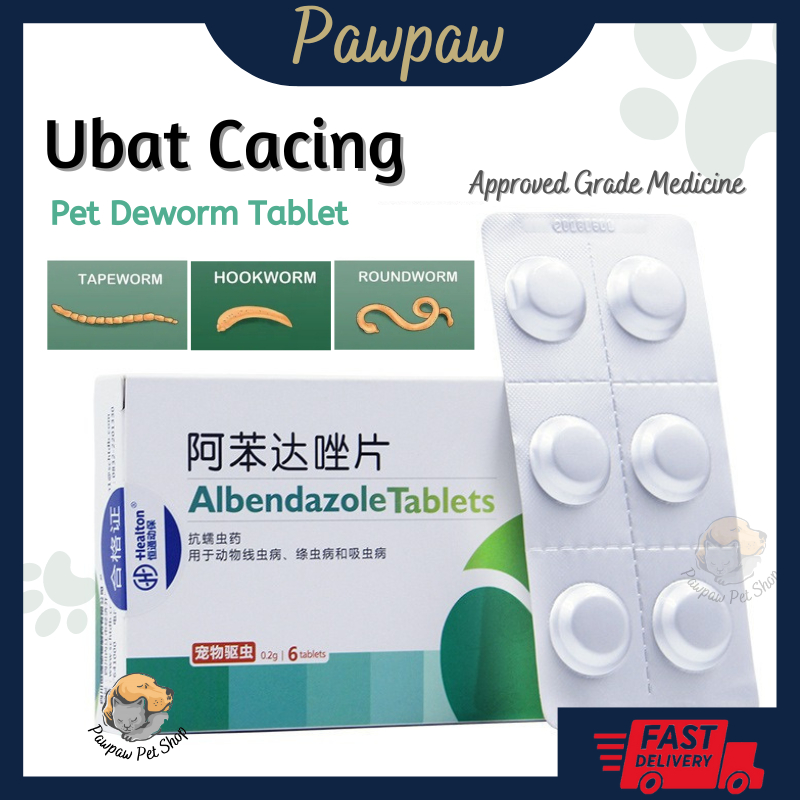 Pawpaw Obat Ubat Cacing Kucing Dewasa Untuk Anak Kucing Kitten Anjing ...