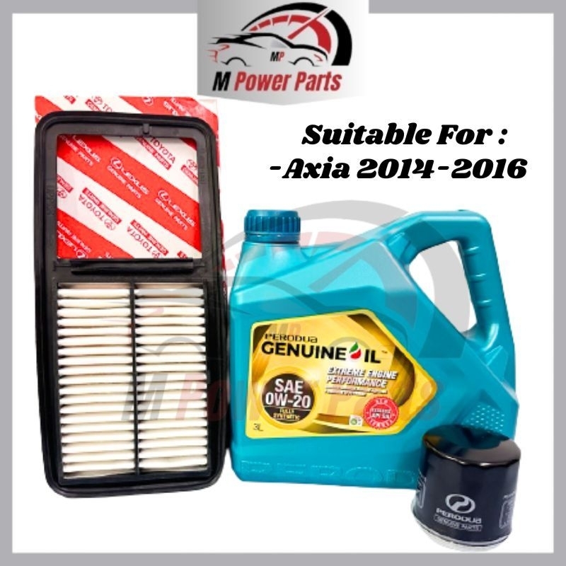 Perodua Engine Oil 0w20 Fully Synthetic Axia Engine Oil Minyak Hitam ...