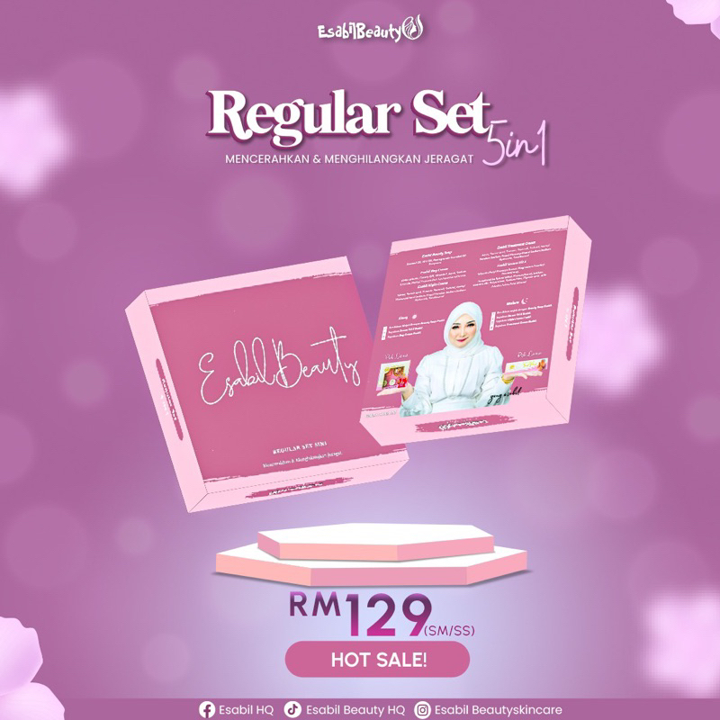 REGULAR SET Esabil Beauty | Shopee Malaysia