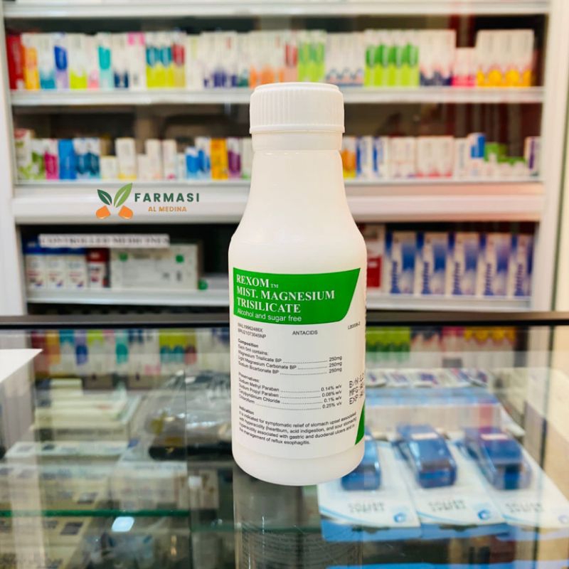 🌿 | Rexom™ Mist. Magnesium Trisilicate ( 120ml ) | Shopee Malaysia