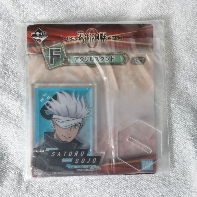 Genuine Official BANDAI ICHIBANKUJI Jujutsu Kaisen -Gojo Satoru Acrylic ...