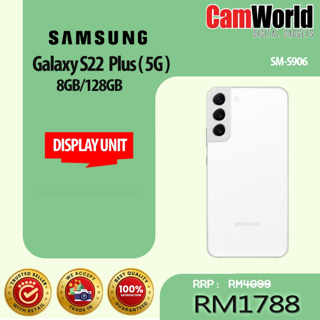 Samsung Galaxy S22+ / S22 PLUS ( SM-S906 ) ( 8GB + 128GB ) DISPLAY UNIT | Shopee Malaysia