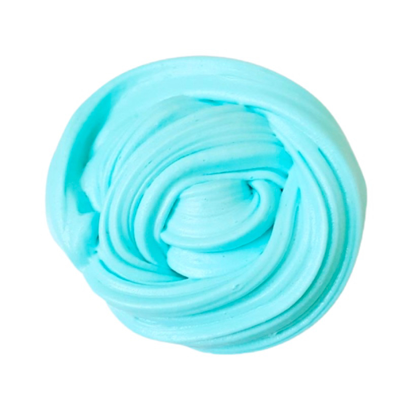 🌷READY STOCK🌷SLIME FLUFFY AQUA SLIME | Shopee Malaysia