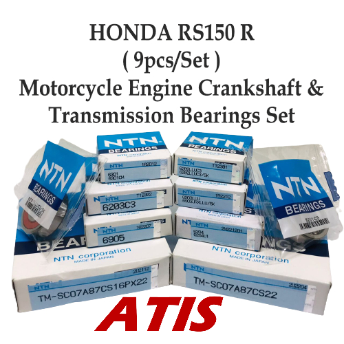 NTN HONDA RS150 R ( 10pcs/Set ) Motorcycle Engine Crankshaft ...