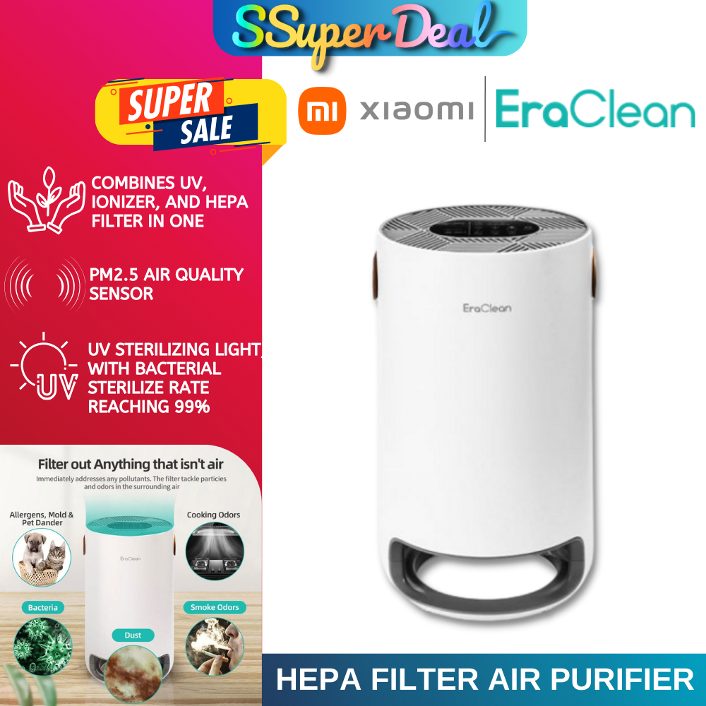 Xiaomi EraClean KJ100F-Q02 Air purifier Hepa Filtration Remove Odor ...