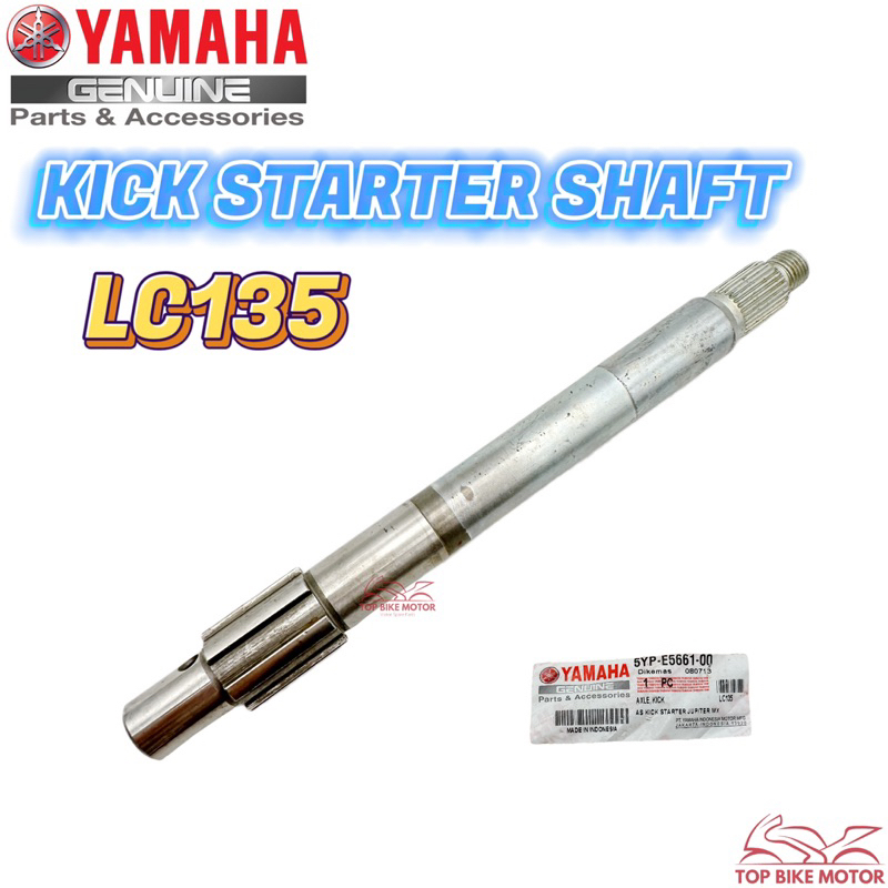 YAMAHA LC135 KICK STARTER SHAFT LC135 V1 V2 V3 V4 V5 V6 ENGKO SHAFT BATANG SHAFT STARTOR SUB ...