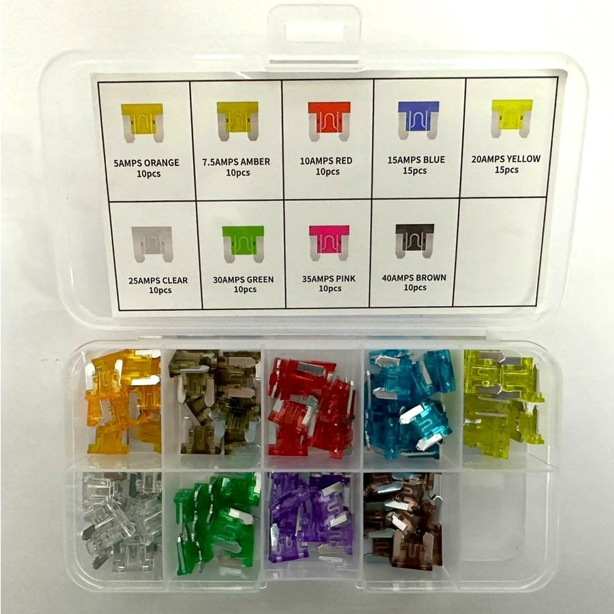 306pcs Car Fuse Set Kereta Fius Motor Motorcycle Fuse Car Mini Fuse Standard Fuse Low Profile ...