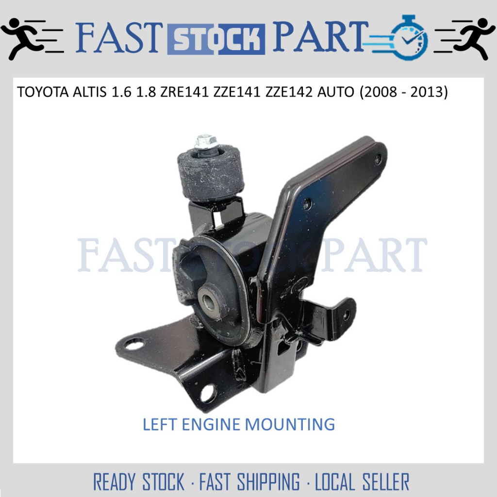 1PC LEFT ENGINE MOUNTING - 12372-22200 TOYOTA ALTIS 1.6 ZRE141 ZZE141 1 ...