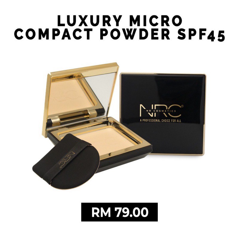 {NEW}NRC Luxury Micro Compact Powder SPF 45 - ORIGINAL HQ | Shopee Malaysia