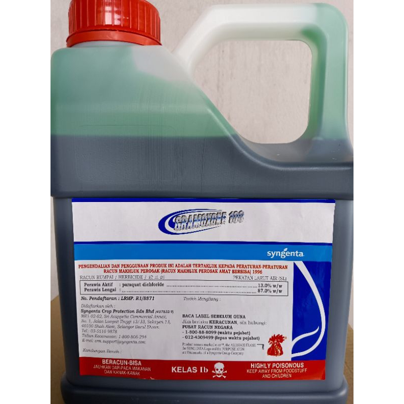 Granmoxone 100 Racun Rumput (4L) | Shopee Malaysia