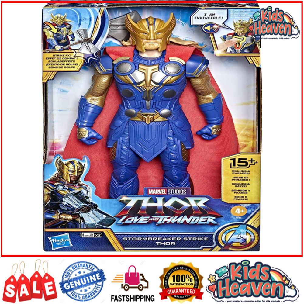 Marvel Studios Thor Love And Thunder 12 Inch Stormbreaker Strike Thor ...