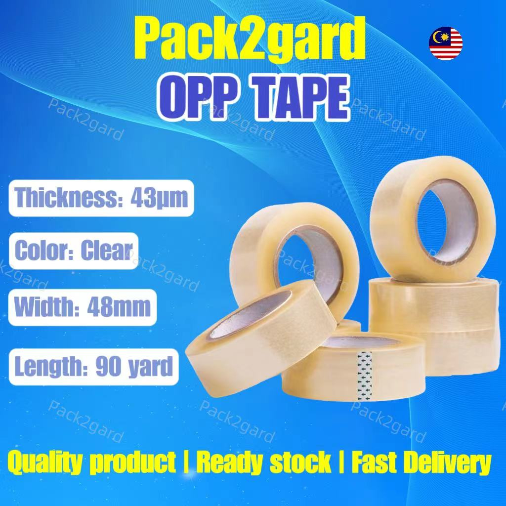 OPP Tape Clear 48MM X 50/90 YARDS | Shopee Malaysia
