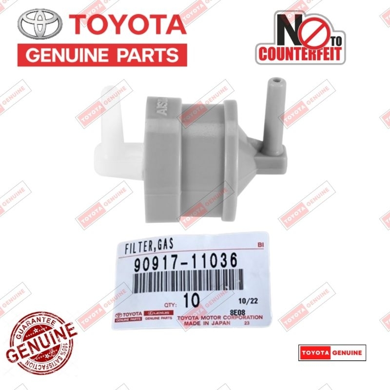 Toyota Original Gas Filter For Hilux KUN25 Hiace KDH200 Fortuner KUN50 ...