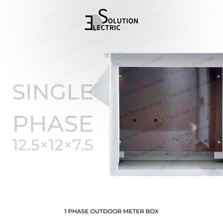 THREE PHASE / SINGLE PHASE OUTDOOR HOUSING METER METAL BOX FIBER BOARD ...
