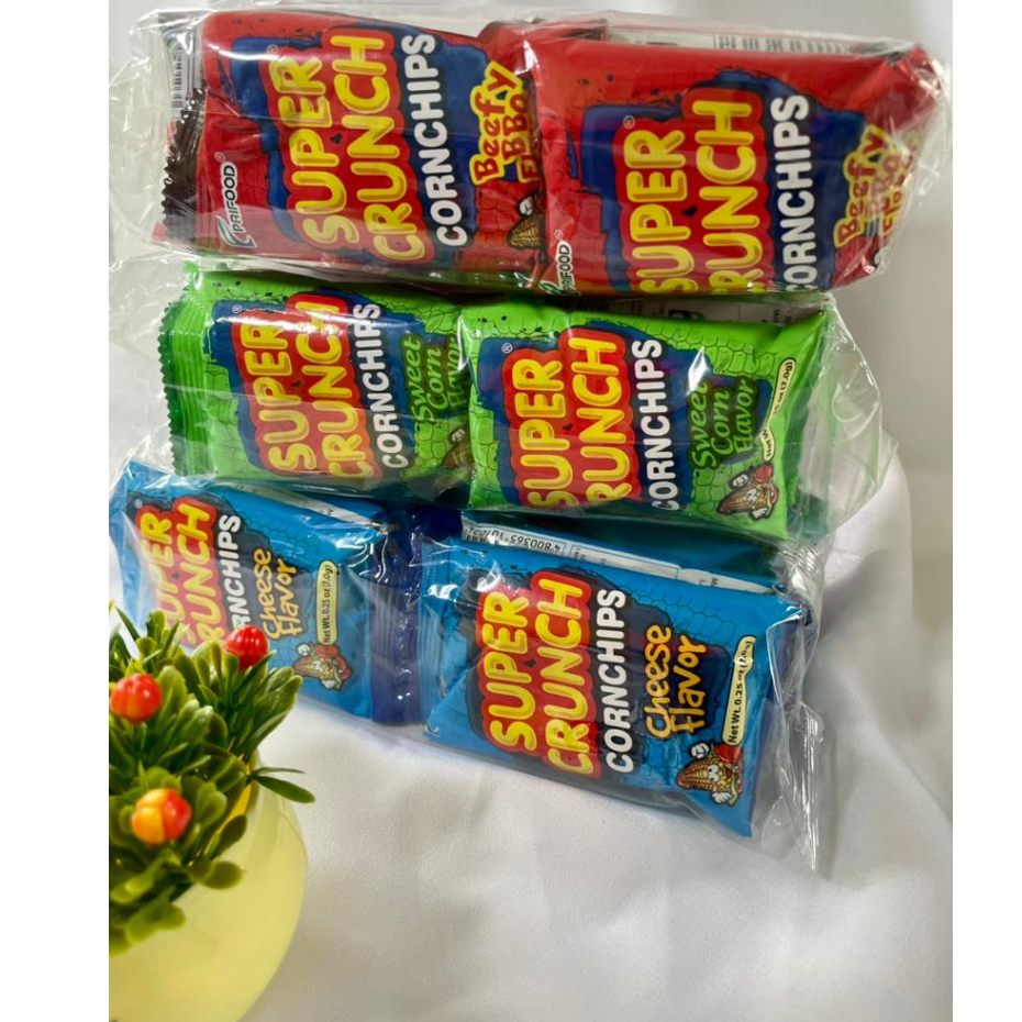 Keropok Super Crunch Cornchips Snack Keropok Jagung [ READY STOCK] 7g ...