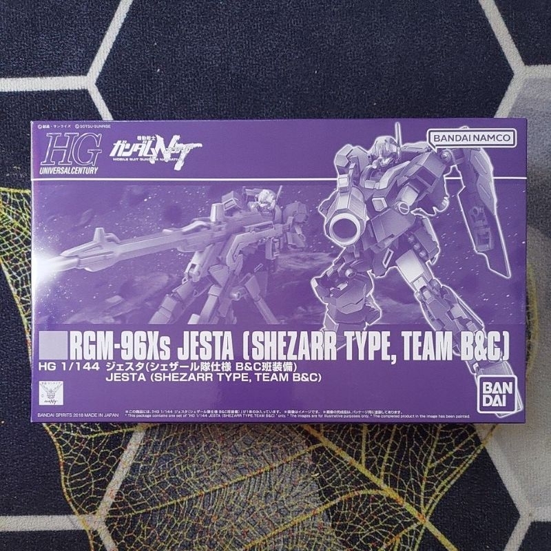 **READY STOCK** HG 1/144 JESTA SHEZARR TYPE, TEAM B & C RGM-96XS GUNDAM ...