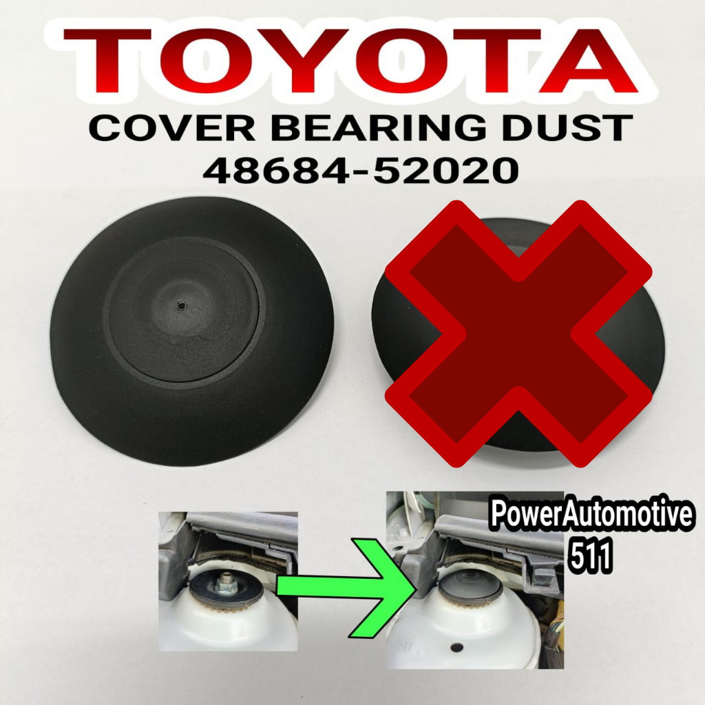 TOYOTA YARIS VIOS (2008-2023) PRIUS C / SIENTA FRONT ABSORBER BEARING ...