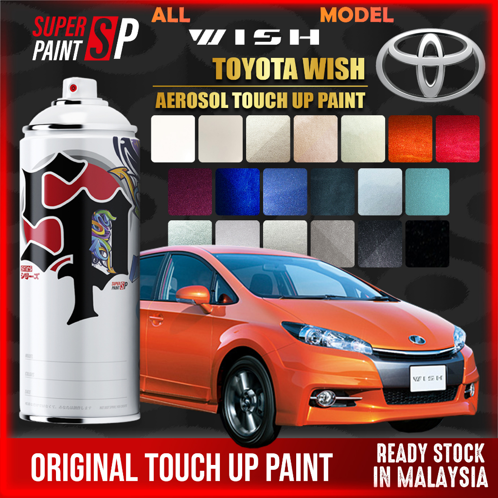 TOYOTA WISH 】 Touch Up Paint All Colors 🚗 370ml Aerosol DIY Cat Spray ...