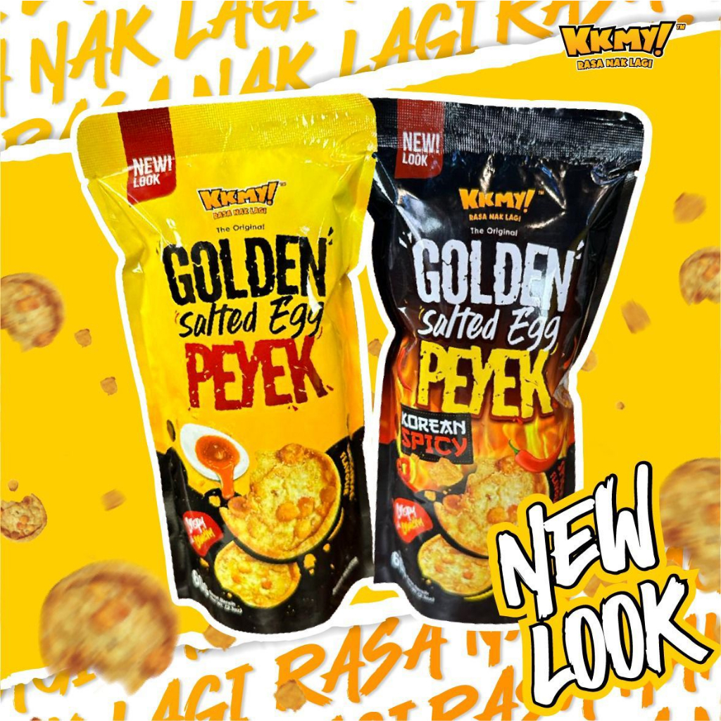 Golden Salted Egg Peyek (60g,150g) | Shopee Malaysia