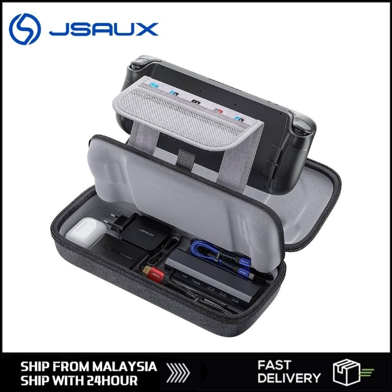 Jsaux Upgrade Carrying Case for Steam Deck Rog Ally Portable Travel ...