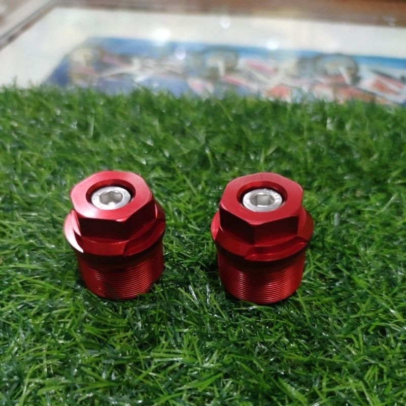 PENUTUP SCREW FORK ATAS TZM..(warna merah) | Shopee Malaysia