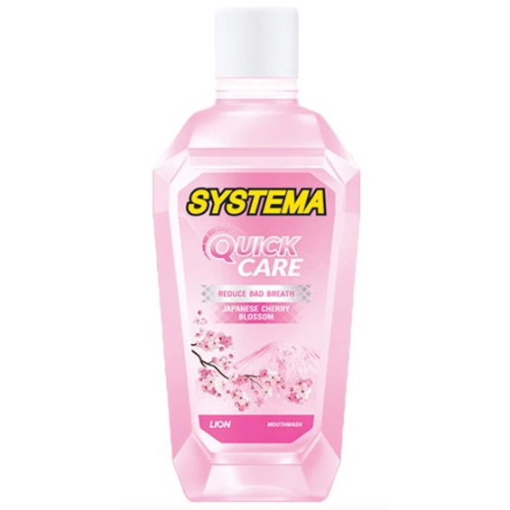 SYSTEMA MOUTHWASH Japanese Cherry Blossom 80 ml | Shopee Malaysia