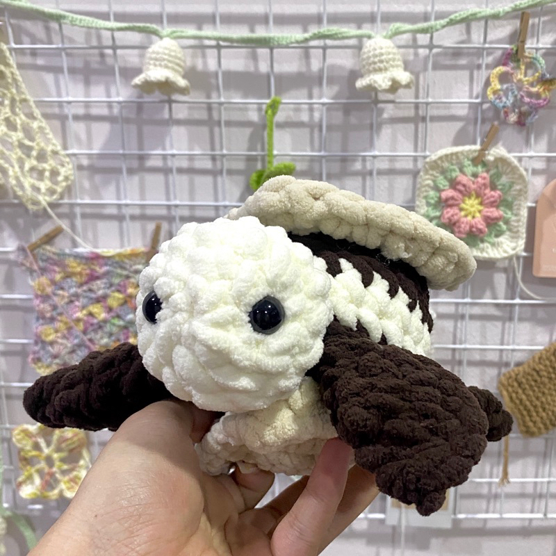 【Made to Order】Smores Turtle Plushie Customisation Amigurumi 【Handmade ...