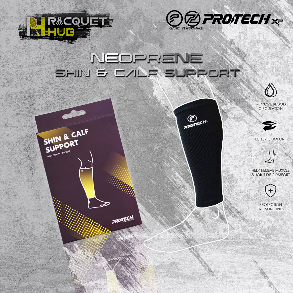 Protech Sport & Daily use Neoprene Shin & Calf Support -1 PCS | Shopee Malaysia