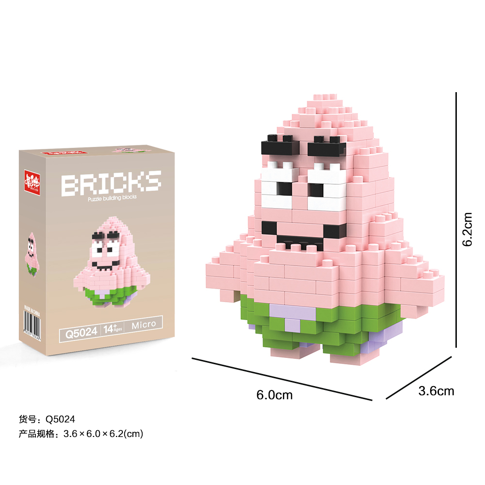 20 design cartoon brick 40 design cartoon Bricks nano Block Cute toys ...