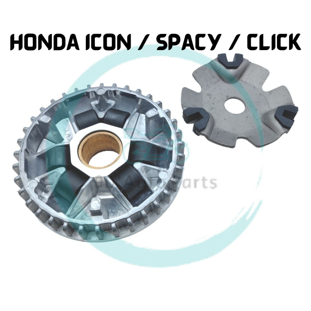 HONDA ICON 110 SPACY 110 CLICK 110 FRONT PULEY SET FRONT PULLEY ROLLER ...